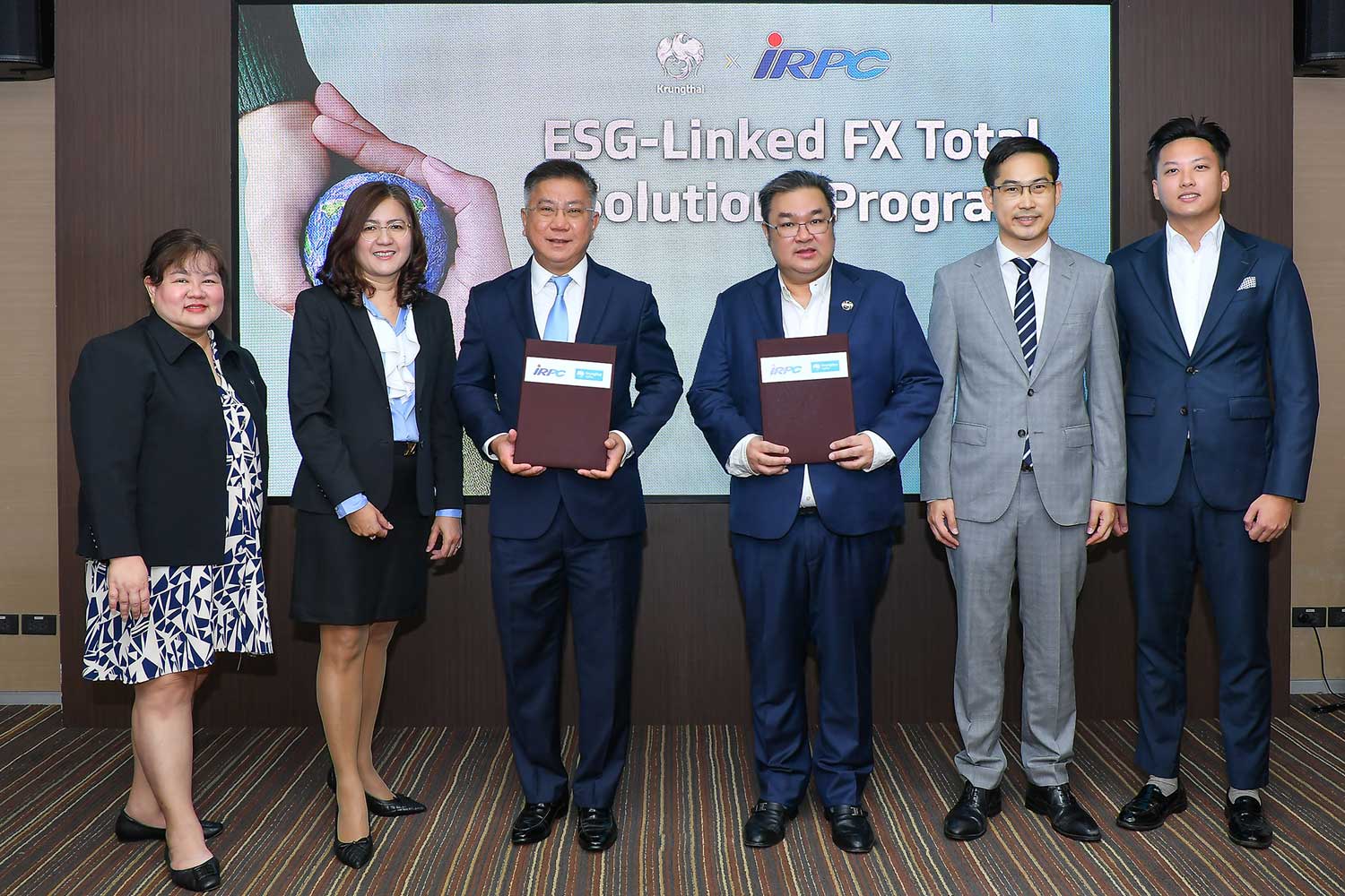 Bangkok Post - IRPC and KTB Launch ESG-Linked FX Solutions