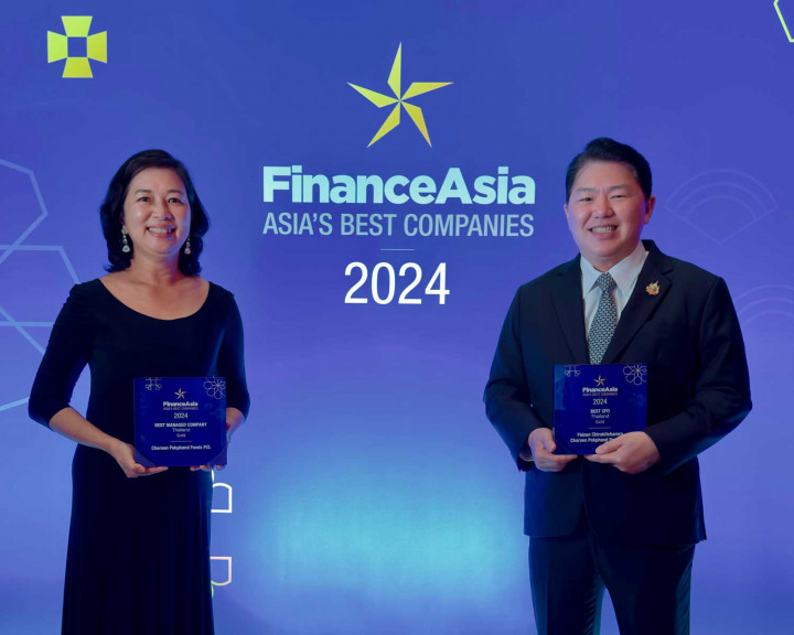 Bangkok Post - CP Foods Wins Prestigious Awards in Asia's Best Companies 2024