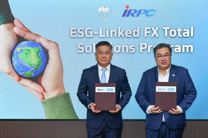 Bangkok Post - IRPC and KTB Launch ESG-Linked FX Solutions