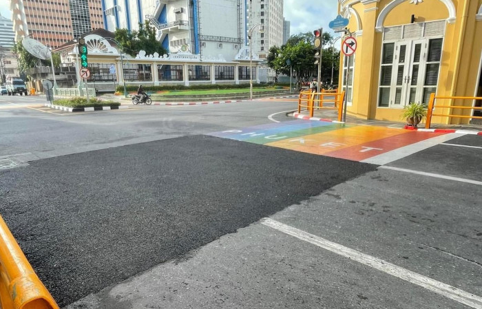 Phuket paints over rainbow crossings after accidents Bangkok Post Learning - Learn English from News