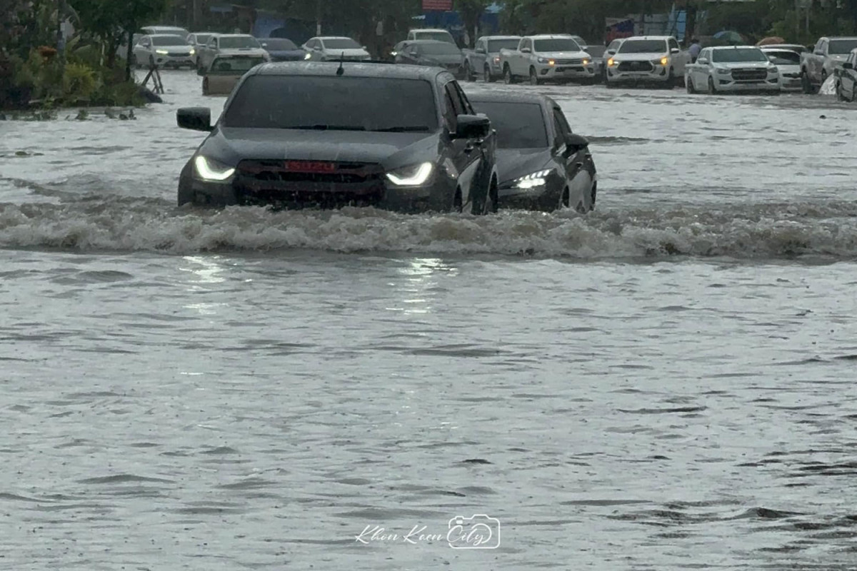 Bangkok Post - Flooding in Khon Kaen city