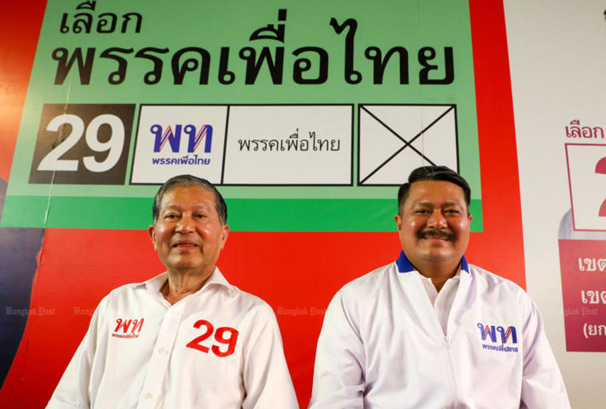 Bangkok Post - Chalerm and son prepare to switch parties