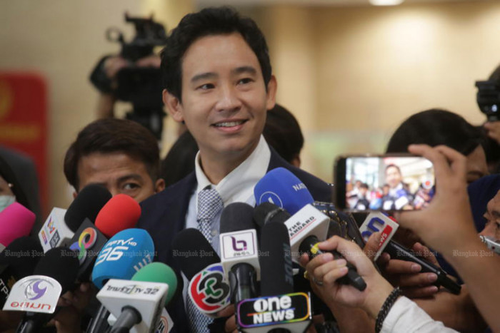 Bangkok Post - Pita confident ahead of Move Forward dissolution ruling