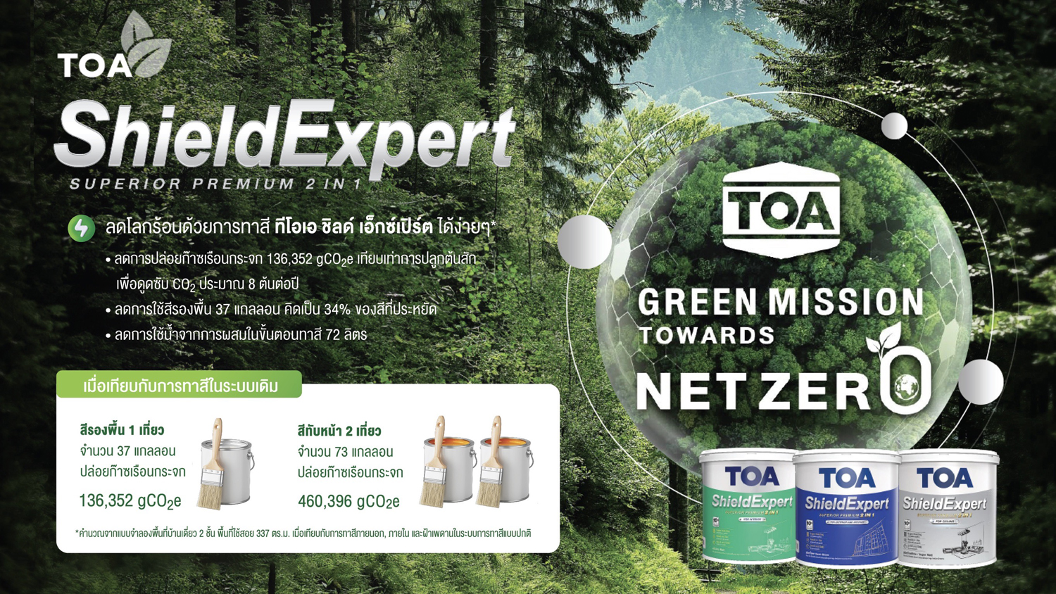 Bangkok Post - TOA and Green Partner Launch Eco-Friendly ‘TOA Shield ...