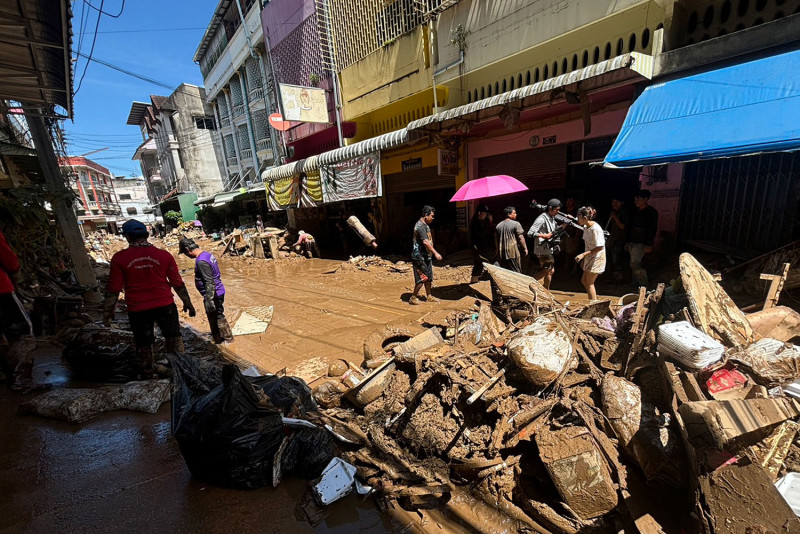 Bangkok Post - Flood damage bill in Mae Sai already tops B500 million