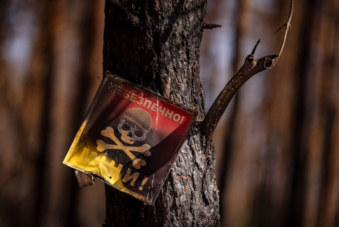 Bangkok Post - Ukraine pleads for landmine clearance aid