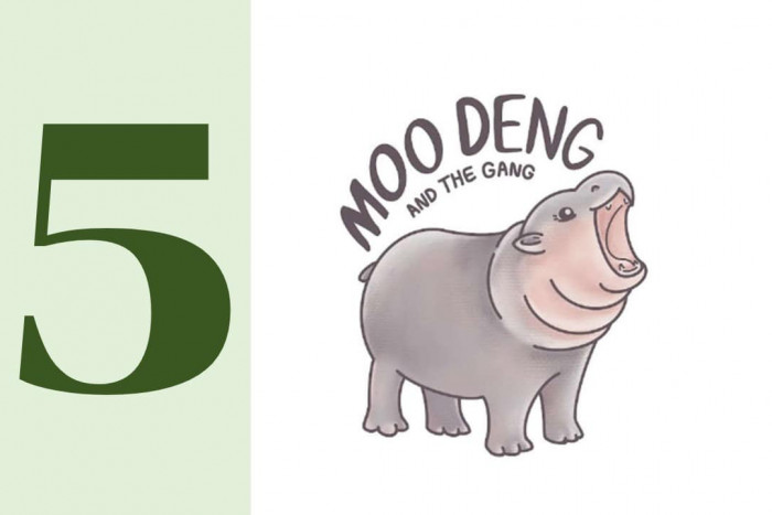 Bangkok Post - Official Moo Deng logo announced