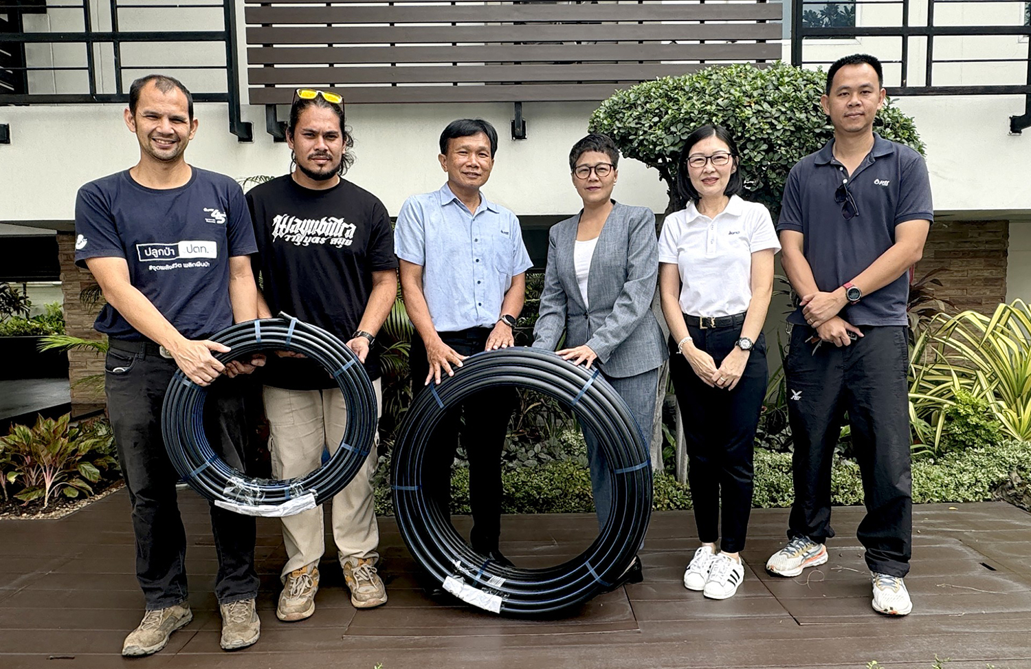 Bangkok Post - IRPC and PTT Support Khung Bang Kachao with HDPE Pipes