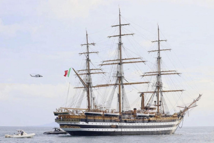 Bangkok Post - Iconic Italian ship docks in Phuket