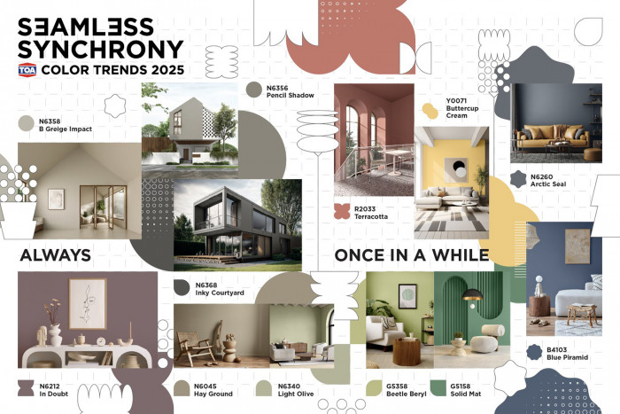 Bangkok Post - TOA Unveils 2025 Color Trends with Seamless Synchrony