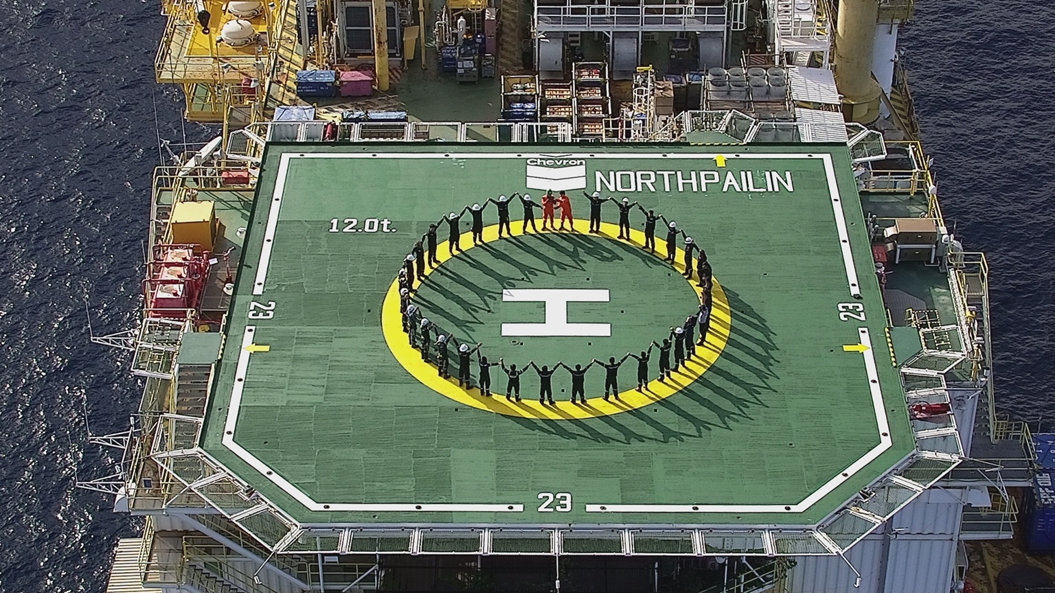 Bangkok Post - Chevron Tests Drones for Safer Gulf Operations