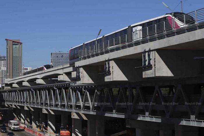 Bangkok Post - Purple Line extension '50% done'