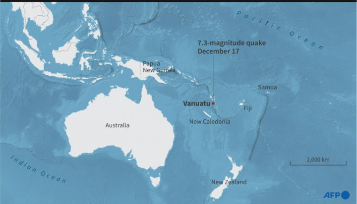 Bangkok Post - Bodies seen in Vanuatu capital after major quake