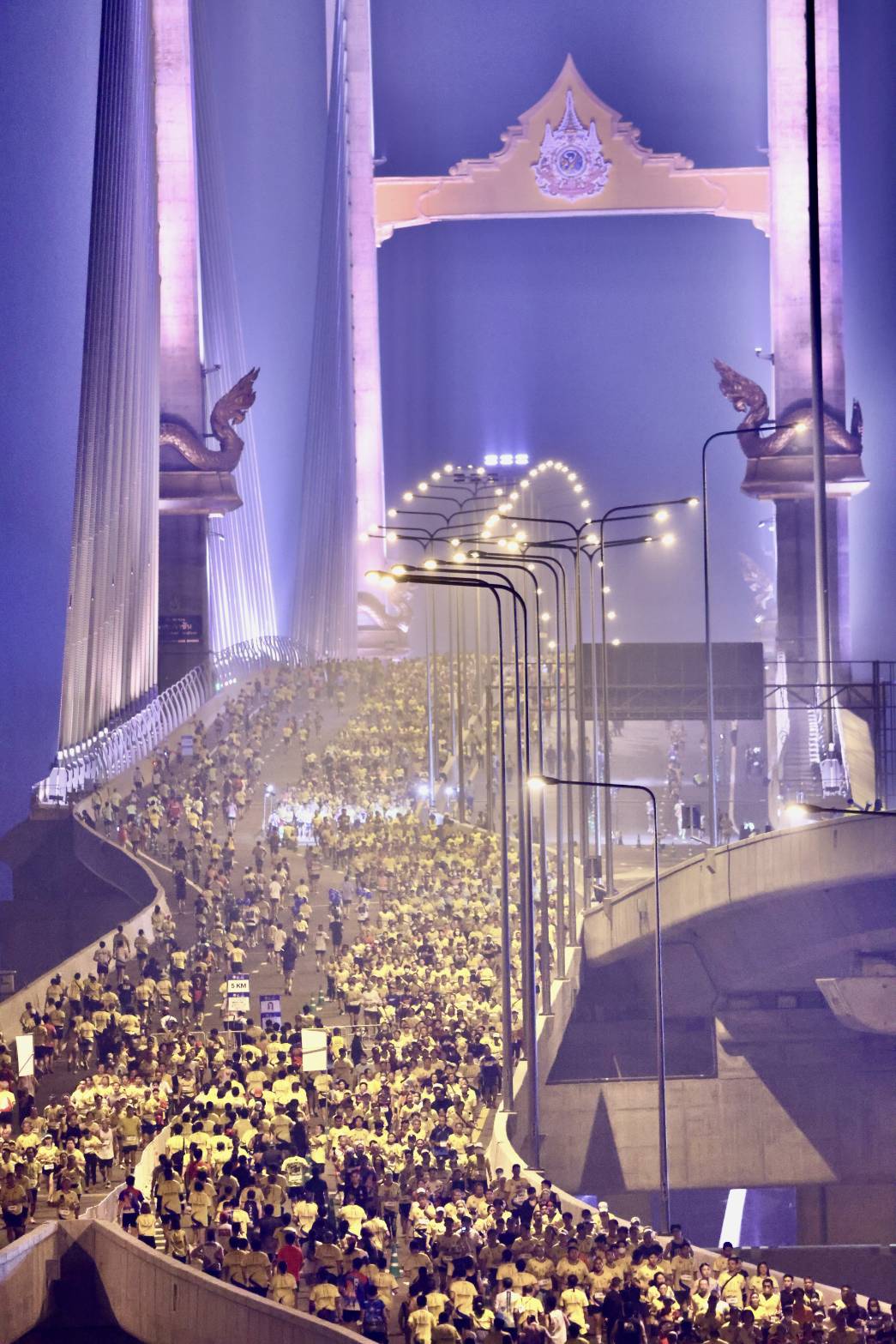 Bangkok Post - Newly Opened Thotsamarachan Bridge Gathers Thousands for ...