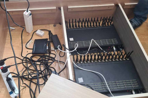 Bangkok Post - Two caught installing scam SIM boxes inside condo bed