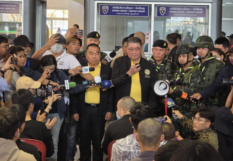 Bangkok Post - 61 victims rescued from Myanmar-based gangs