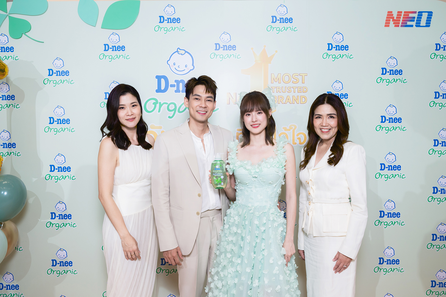 Bangkok Post - D-nee Welcomes Dan, Pattie, and Twins as Brand Ambassadors