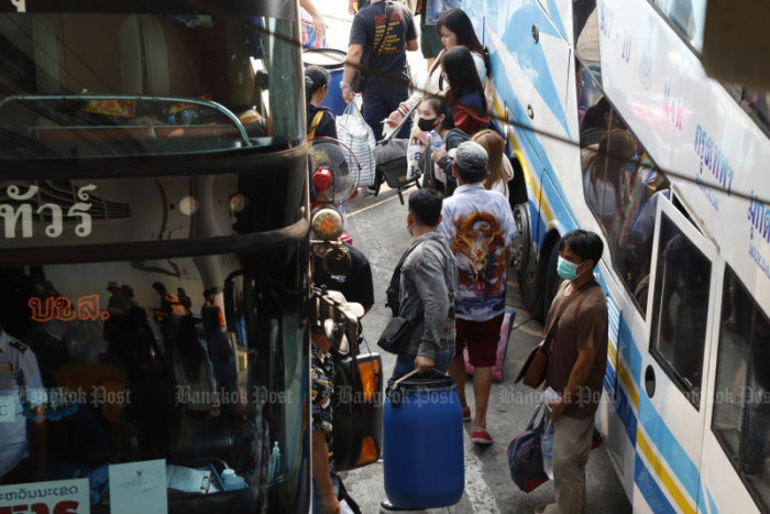 Bangkok Post - Discounted bus rides for early departures during Songkran