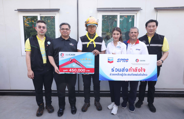 Bangkok Post - SPRC and Chevron Fuel Earthquake Relief Efforts with ...