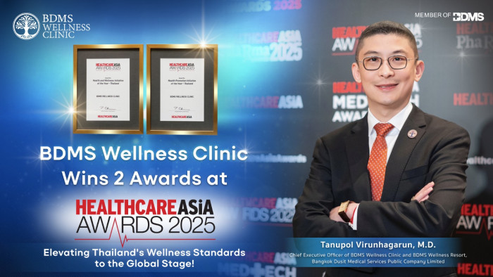 Bangkok Post - BDMS Wellness Wins Two Asia Health Awards