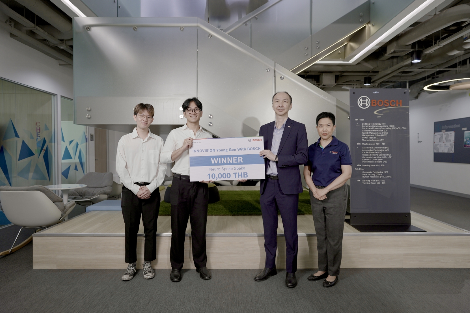 Bangkok Post - Bosch Awards Six Young Innovators for STEM Ideas