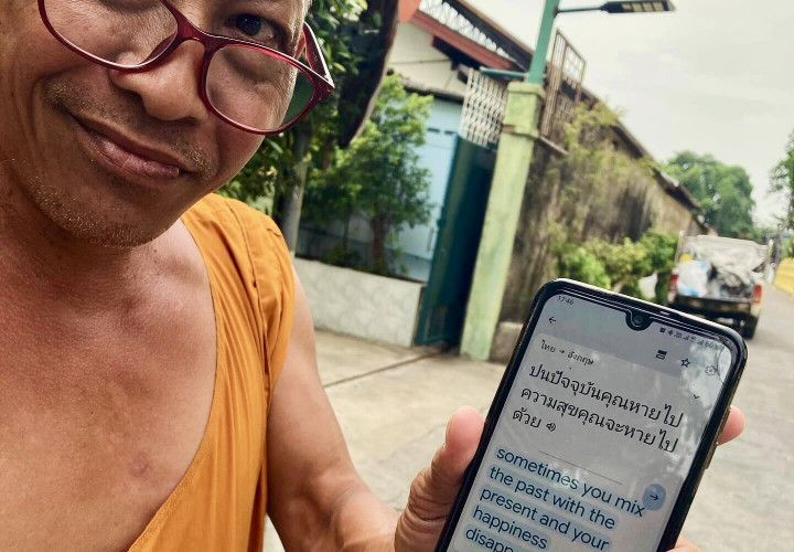 Bangkok Post - Thai monk shares wisdom via Google Translate