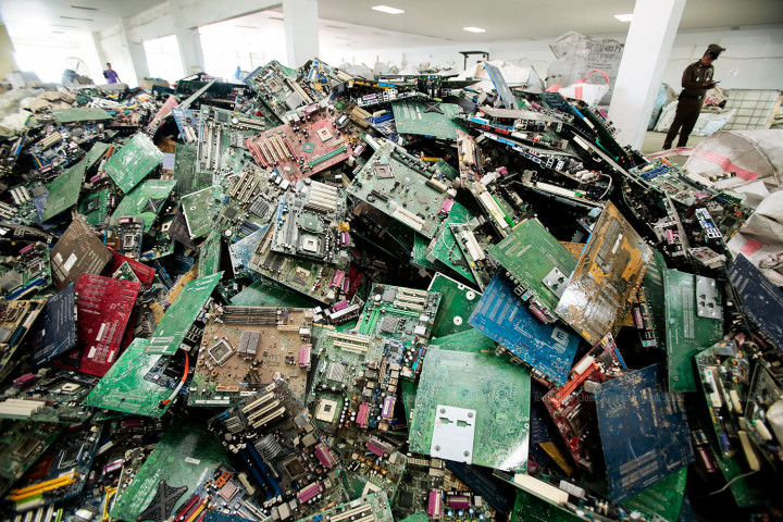 Bangkok Post - 118 tonnes of illegal e-waste seized in Chon Buri