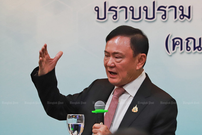 Bangkok Post - Thaksin backs drug fight