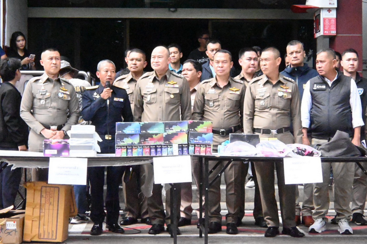Bangkok Post - Police nab leader of deadly vape heist at Bangkok Port
