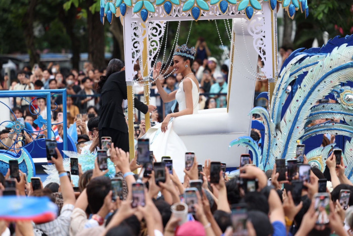 Bangkok Post - Thailand’s Miss World Opal returns home