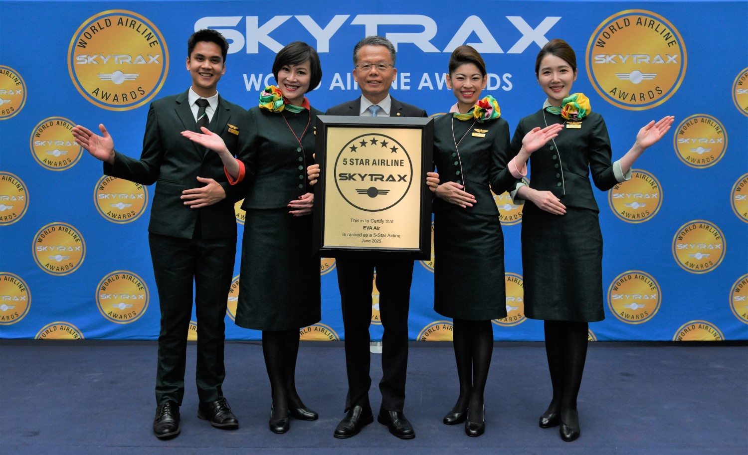Bangkok Post - EVA Wins SKYTRAX 5-Star Airline Certification Tenth Year ...