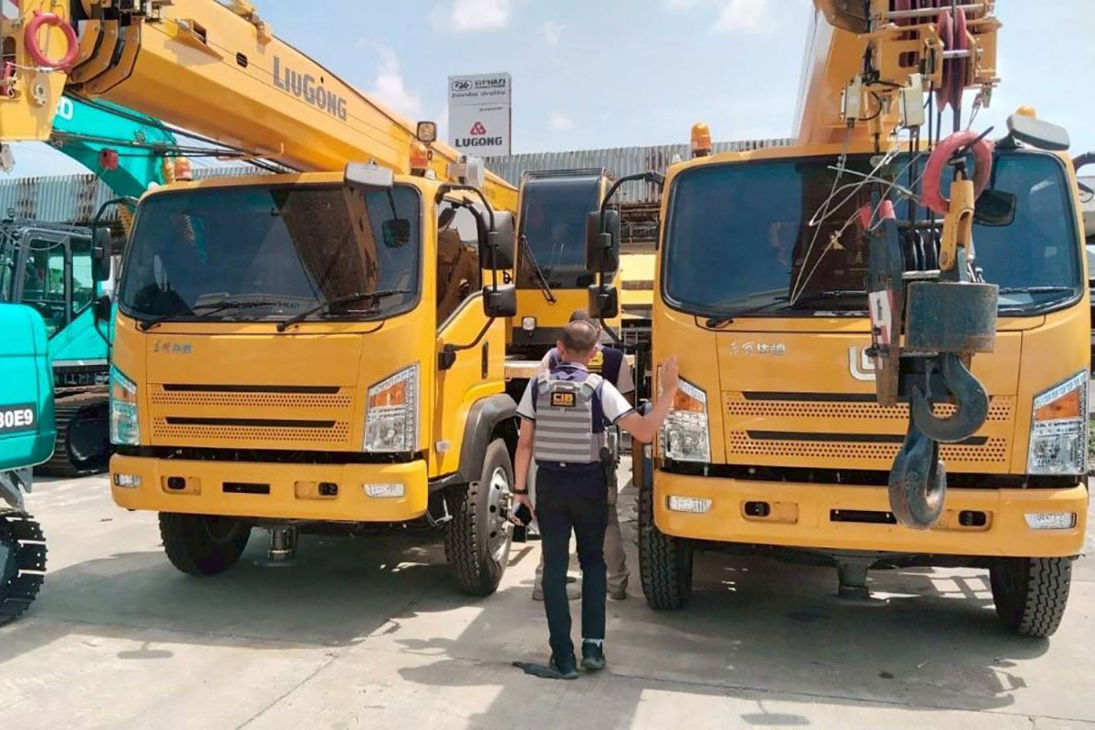 Bangkok Post - Police raid Chinese-owned company with Thai nominees
