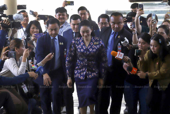 Bangkok Post - Bhumjaithai drafts censure motion against PM over Hun Sen call