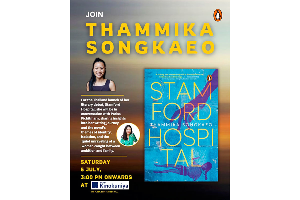 Bangkok Post - Thai author to launch debut novel at Kinokuniya
