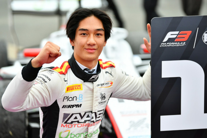 Bangkok Post - Thai driver makes history in F3 sprint race victory
