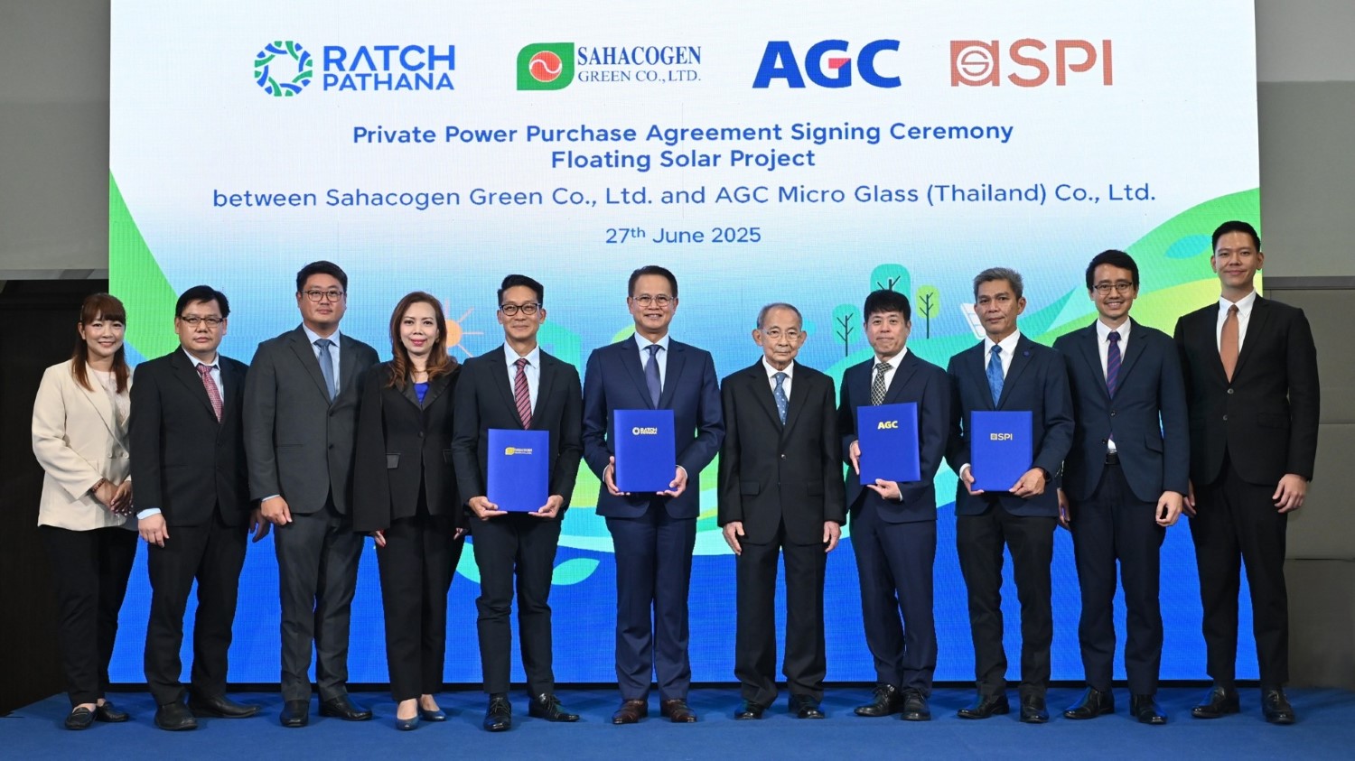 Bangkok Post - Saha Group Launches Floating Solar Project with Ratch