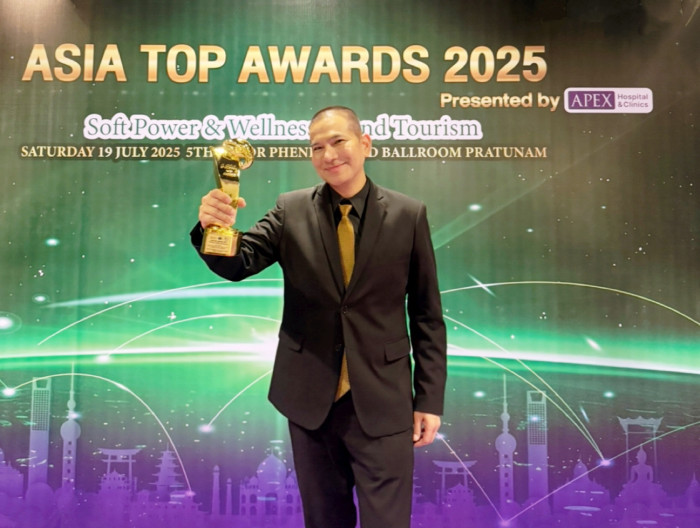 Bangkok Post - Wasin Vannapruges Wins Third Public Sector Award