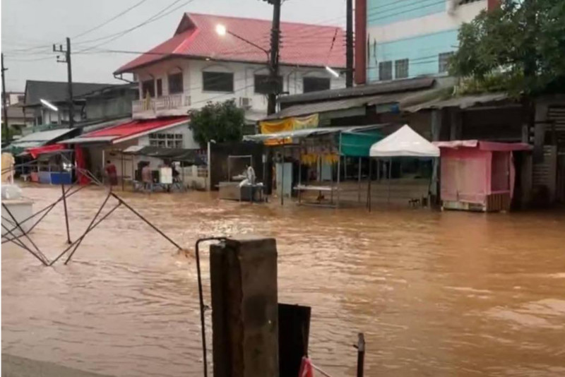 Bangkok Post - Sai River overflows, floods communities in northern Thailand