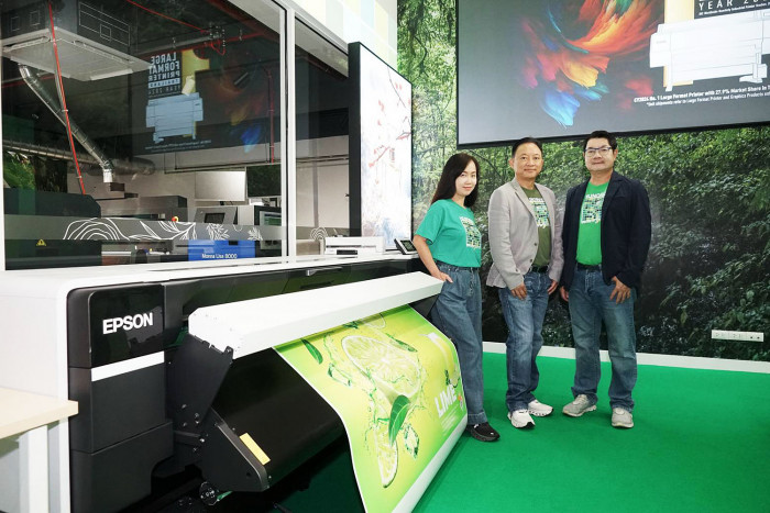 Bangkok Post - Epson unit upbeat on large format printing market