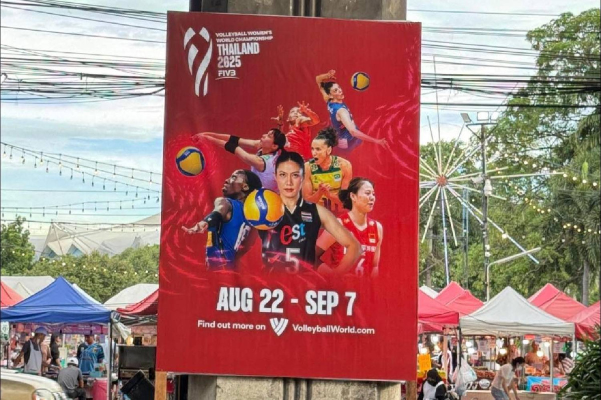 Bangkok Post - Criticism over host Thailand’s plain banners for Women’s Volleyball Worlds 2025