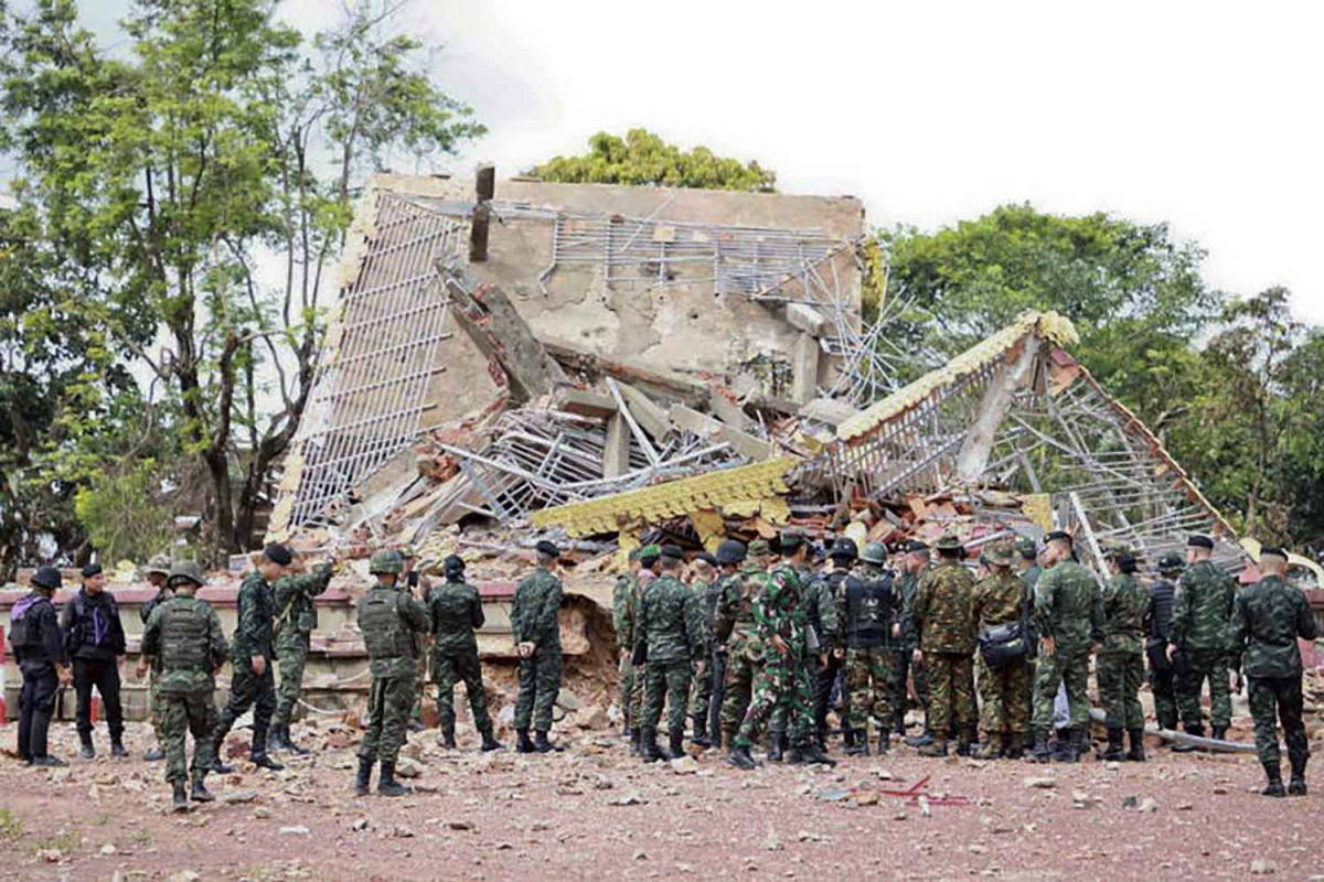 Bangkok Post - Asean military team visits border