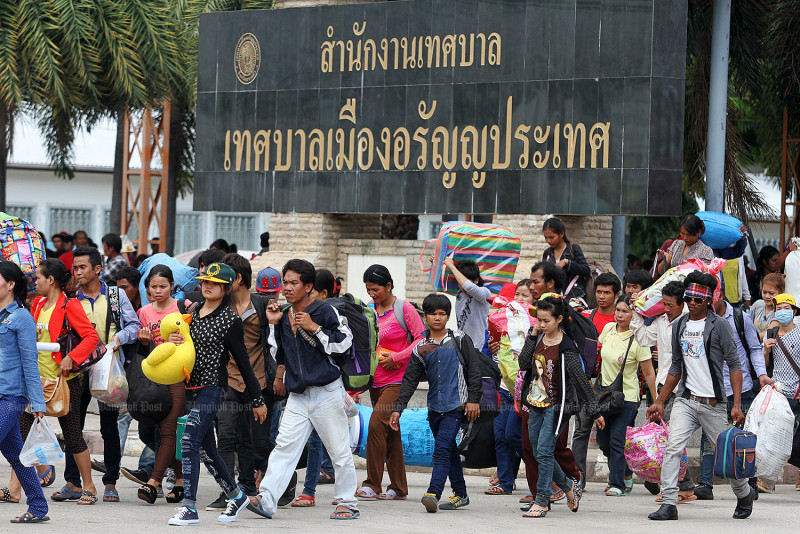 Bangkok Post - Govt vows action on illegal migrants