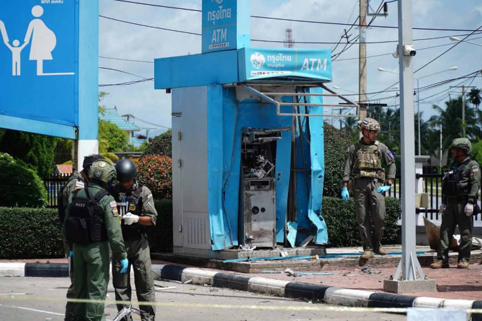 Bangkok Post - Far South ATM bombings motive was robbery, investigators ...