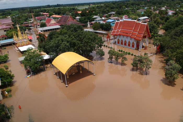 Bangkok Post - Nan River near critical level in Phitsanulok, some flooding