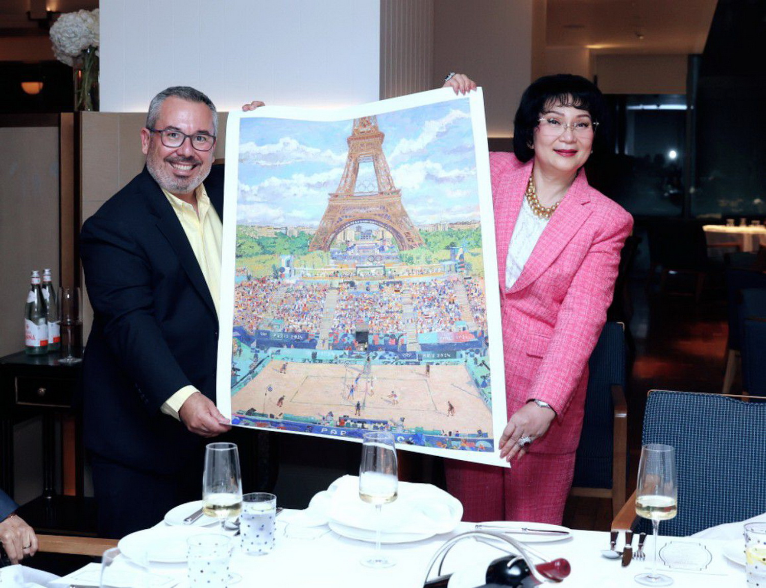 Bangkok Post - Patama hosts FIVB chief during Bangkok visit