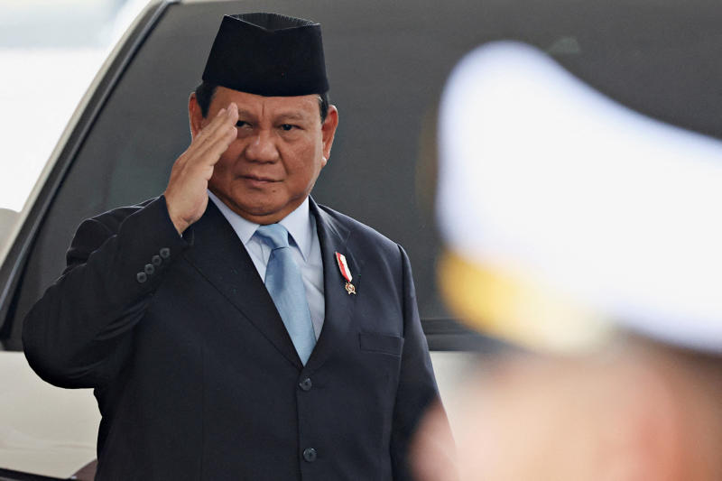Bangkok Post - Indonesians want opposition check on Prabowo power ...