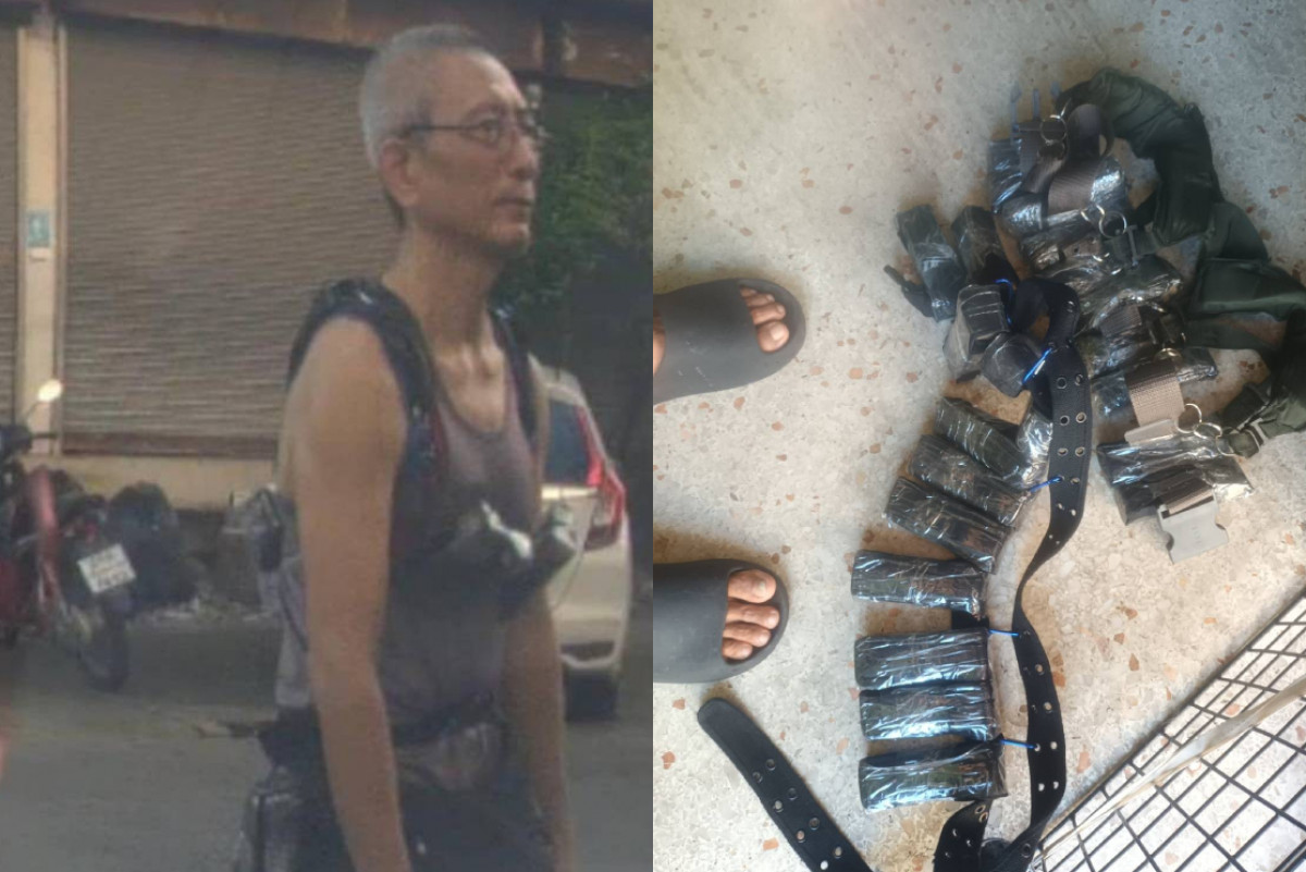 Bangkok Post - Suspicious ‘bomb vest’ was only sandbag workout gear