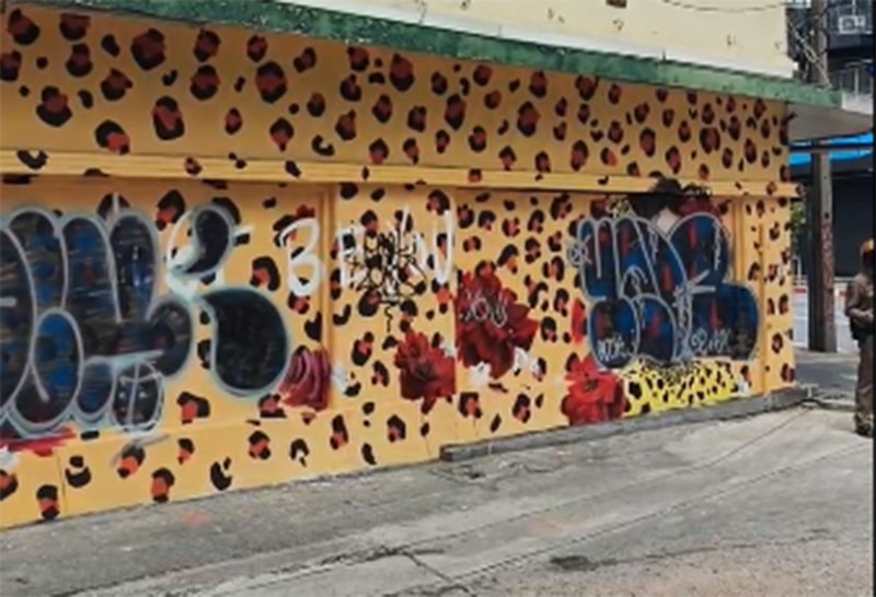 Bangkok Post - Bangkok hunt for vandals who damaged graffiti art