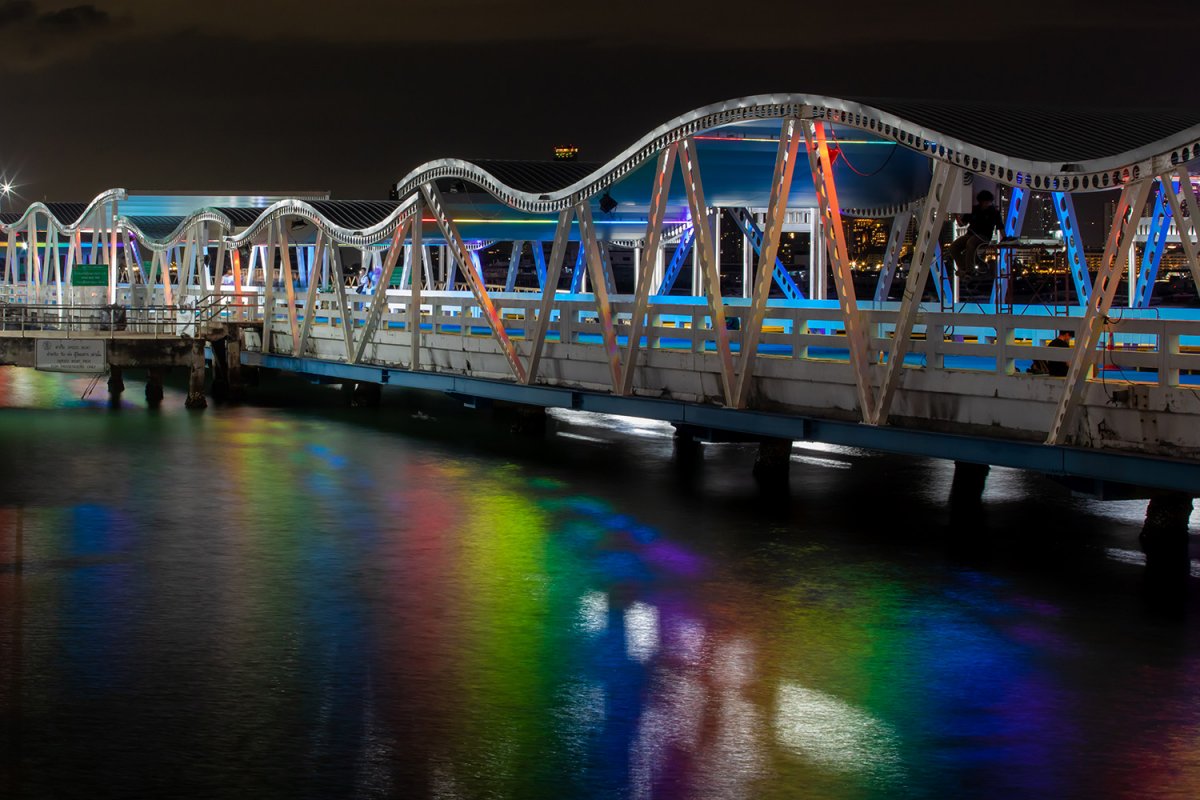 Bangkok Post - Pattaya lights up Bali Hai Pier to attract tourists