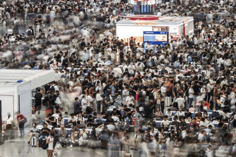 Bangkok Post - China rail trips hit record at start of Golden Week